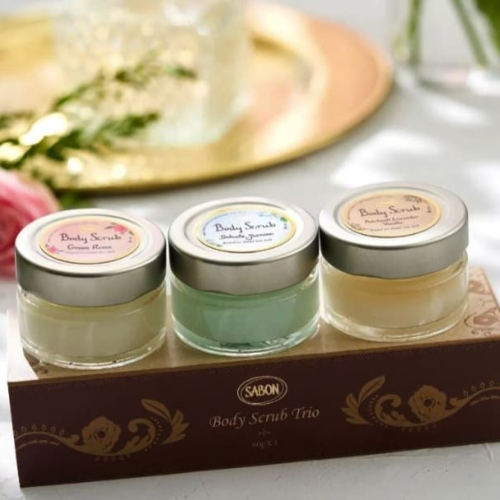 SABON 迷你身體磨砂膏禮盒 60gx3 - 搶購基地 - iOPEN Mall