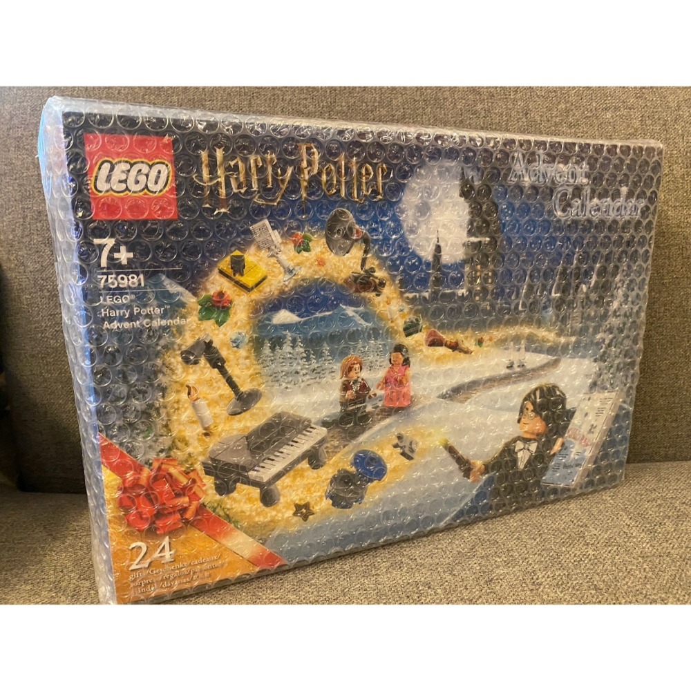 全新未拆 75981 哈利波特 榮恩 帕瓦蒂 張秋 妙麗 六人 哈利波特驚喜月曆 月曆 樂高 LEGO 霍格華茲 - 尼窩 - iOPEN Mall