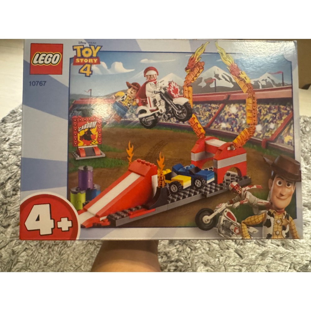 全新 LEGO 10767 樂高 玩具總動員 Toy Story 胡迪警長 卡蹦公爵 飛車特技跳火圈 - 尼窩 - iOPEN Mall