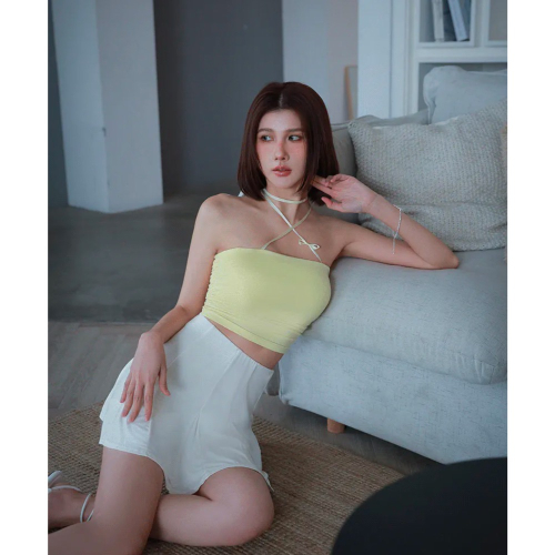 🍒Mando家 綁帶平口Bra top - 圓圓子私房room - iOPEN Mall