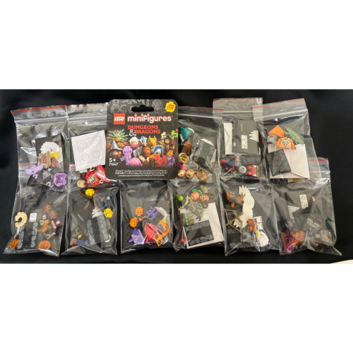 Qface//LEGO 71047 龍與地下城人偶包 一套12支不重複（夾鏈袋包裝、龍裔全新未拆） - Qface Toy - iOPEN Mall