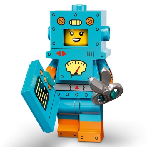 Qface//LEGO 71034 人偶包 6號 紙板機器人 全新未拆 - Qface Toy - iOPEN Mall
