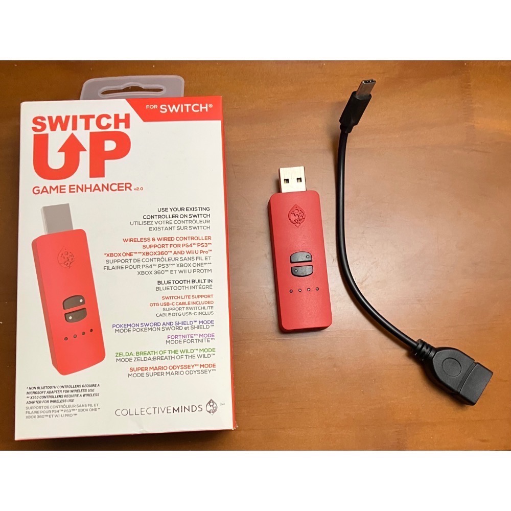 二手Switch Up - NS Switch主機轉接非任天堂手把之轉接器 - 二手小舖 - iOPEN Mall
