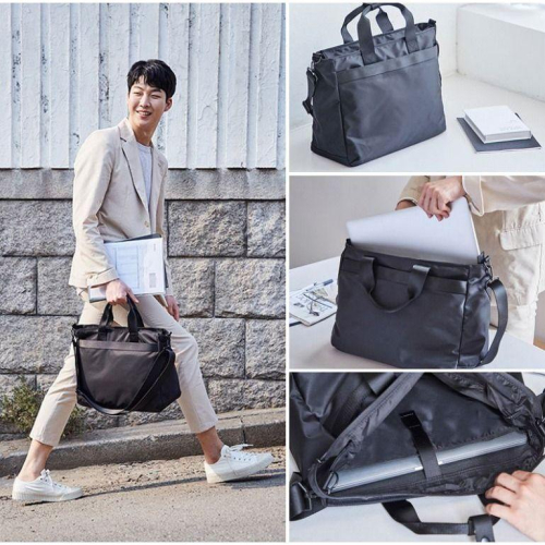 MOLISS｜通勤必備防潑水 可插桿旅行電腦包 筆電包 斜背包 側背包 郵差包 肩背包 單肩包 上課包 男包 包包 男 - MOLISS 男生 ...