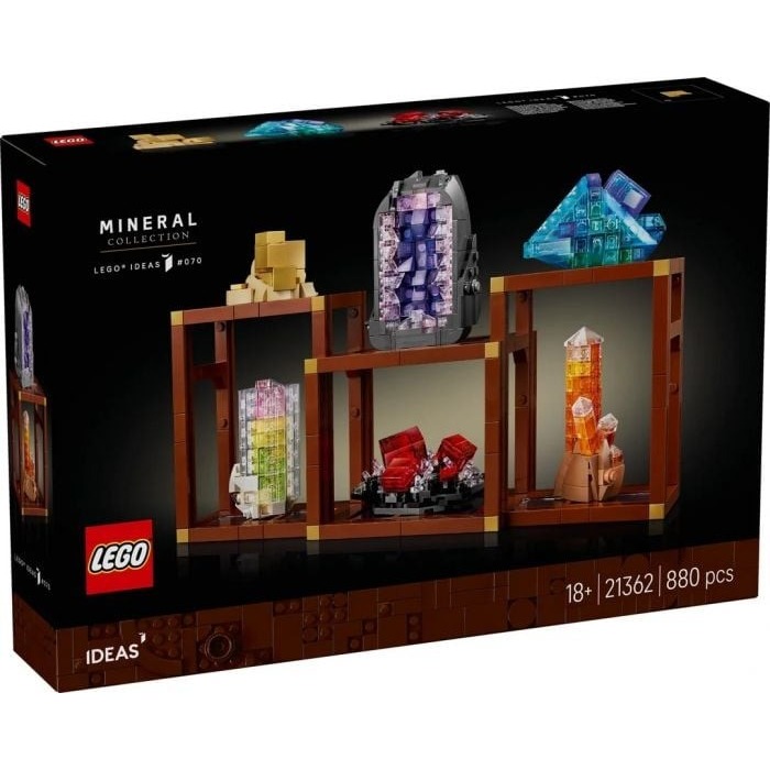 【椅比呀呀|高屏1650】LEGO 樂高 21362 IDEAS 礦物集錦 Mineral Collection - 椅比呀呀樂高雜貨店 ...