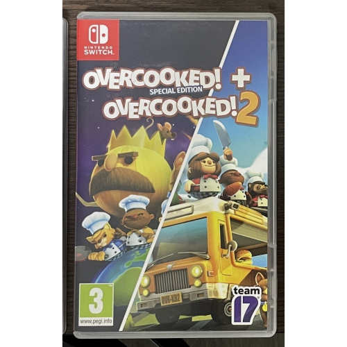 [二手]NS switch 煮過頭 1 + 2 合輯 Overcooked 1+2 地獄廚房 遊戲 - [switch 二手遊戲] 玄星瑩熙 - iOPEN Mall