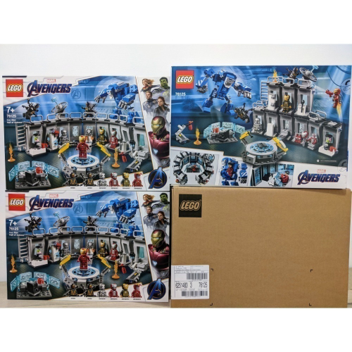 [qkqk] 全新現貨 LEGO 76125 鋼鐵人格納庫 樂高漫威英雄系列 - 大磚玩具(qkqk) - iOPEN Mall