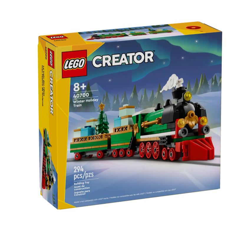 [qkqk] 全新現貨 開發票 LEGO 40700 冬季火車 樂高滿額贈系列 - 大磚玩具(qkqk) - iOPEN Mall