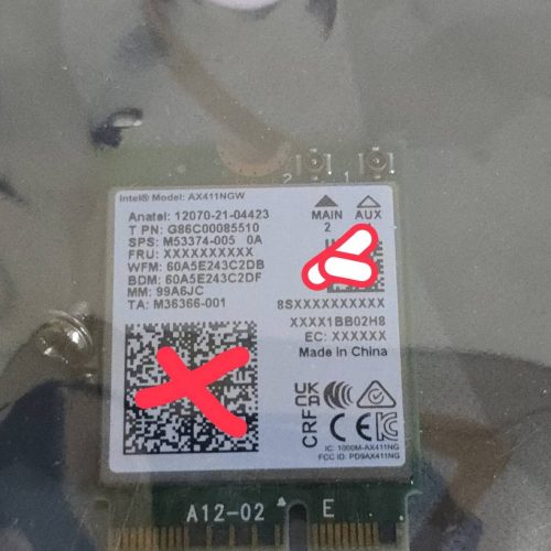 Intel AX411 AX 411 Wifi 6 無線網卡 WiFi 網卡 411 AX BT 5.3 CNVio2 - 批批ㄟ店 ...