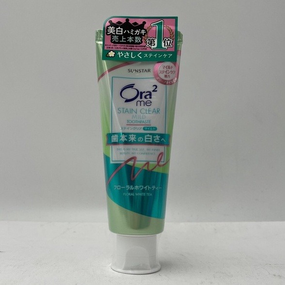 日本 Sunstar 愛樂齒 Ora2 淨白無瑕牙膏 淨白牙膏 白茶 桃子 薄荷 125g/130g - 賣場已關閉 - iOPEN Mall