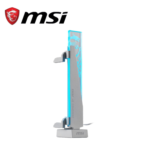MSI 微星 MPG ARGB GRAPHICS CARD STAND 顯示卡支撐架(白色) - MSI微星官方旗艦店 - iOPEN Mall