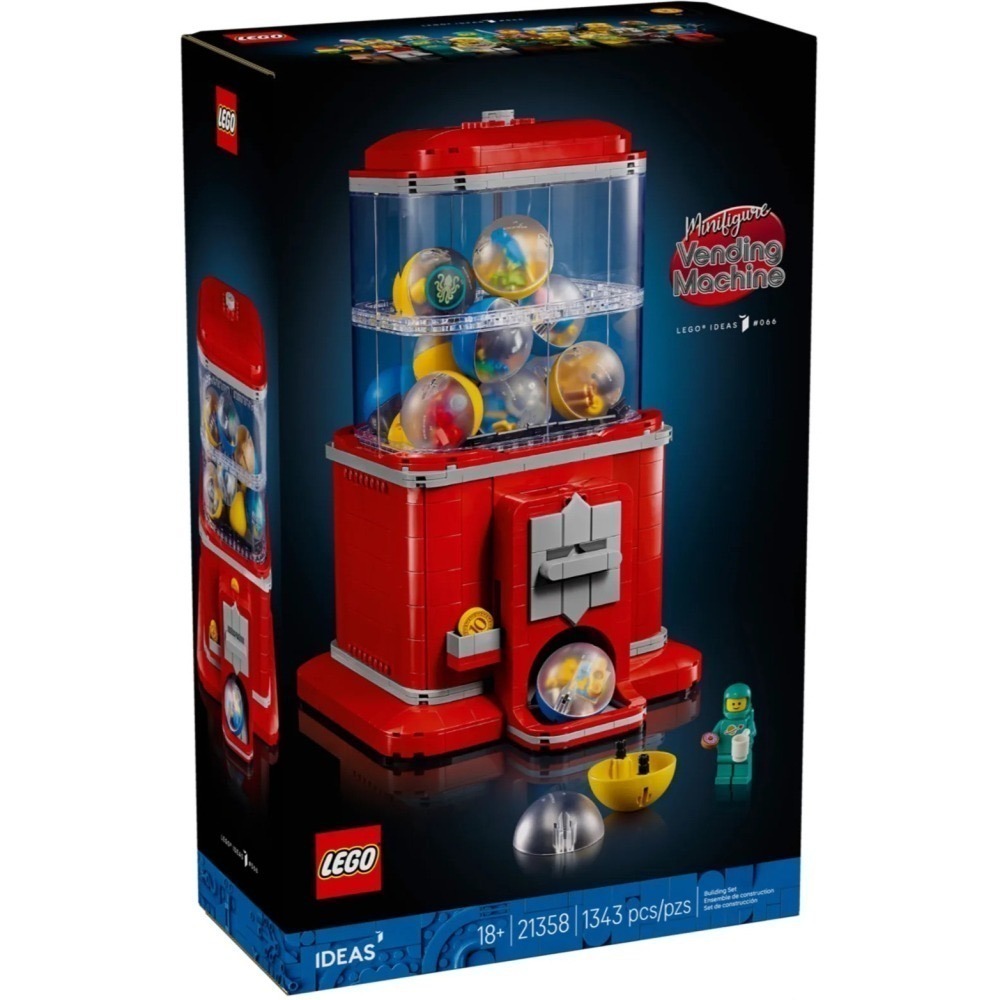 [樂享積木] LEGO 21358 人偶扭蛋機 ICONS系列 - 樂享積木樂園 - iOPEN Mall