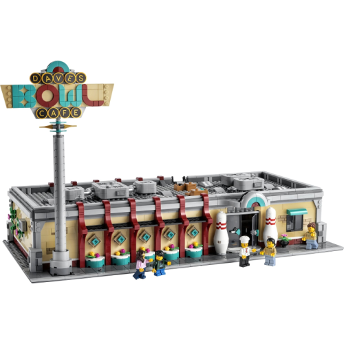 樂高 LEGO Bricklink 910013 經典保齡球館 Retro Bowling Alley - 柚柚子樂磚鋪 - iOPEN Mall