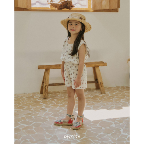BYMIMI 碎花背心/褲(2色) 100-135CM - ㄚ布吉童裝 - iOPEN Mall
