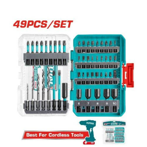 TOTAL 電動起子頭+鑽尾組套 TACSDL24906 - 一站式工具 - iOPEN Mall