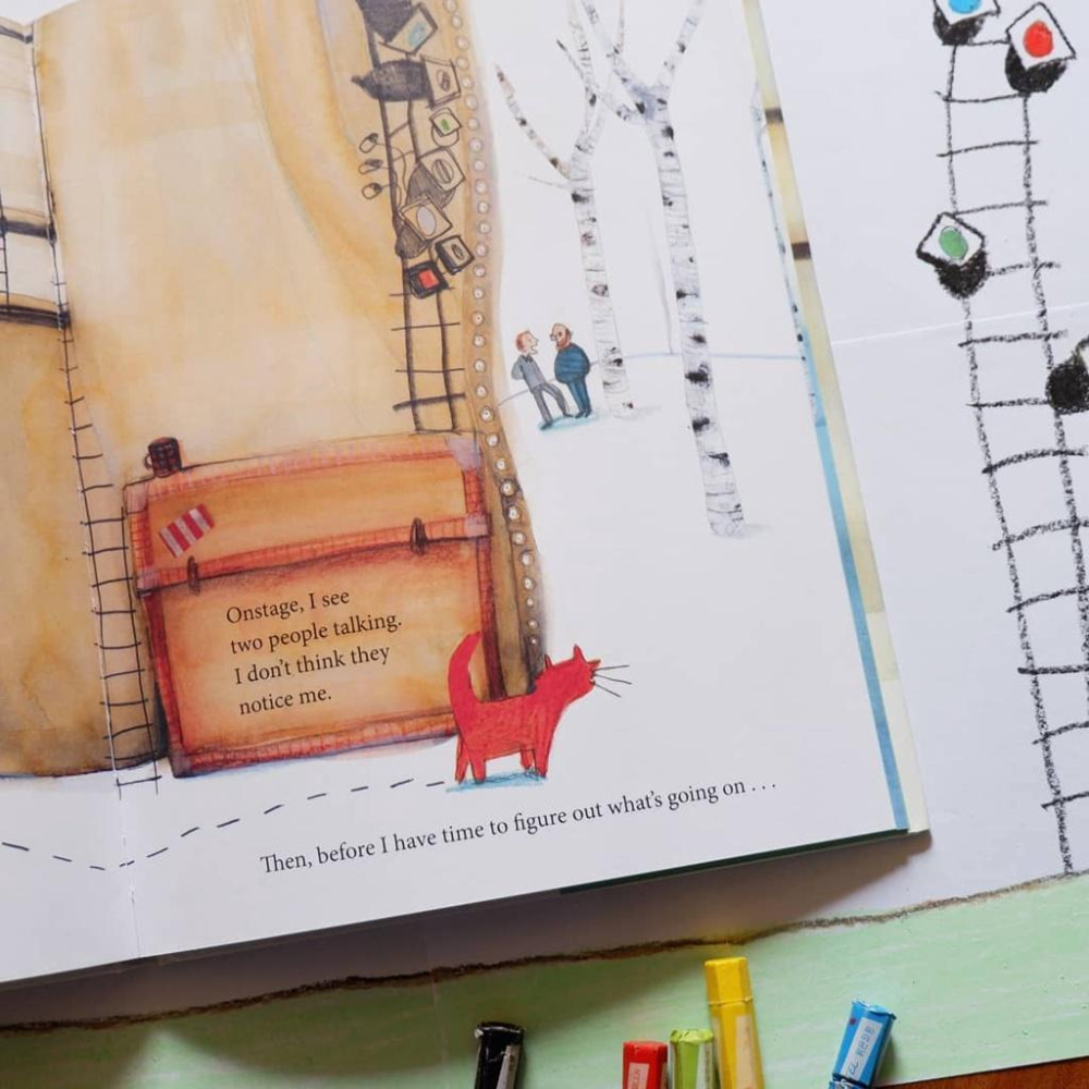 現貨🍀精裝英文繪本Backstage Cat🍀Harriet Ziefert 【缺書店】 - 缺書店【英文童書繪本專賣】請購物時加LINE ...