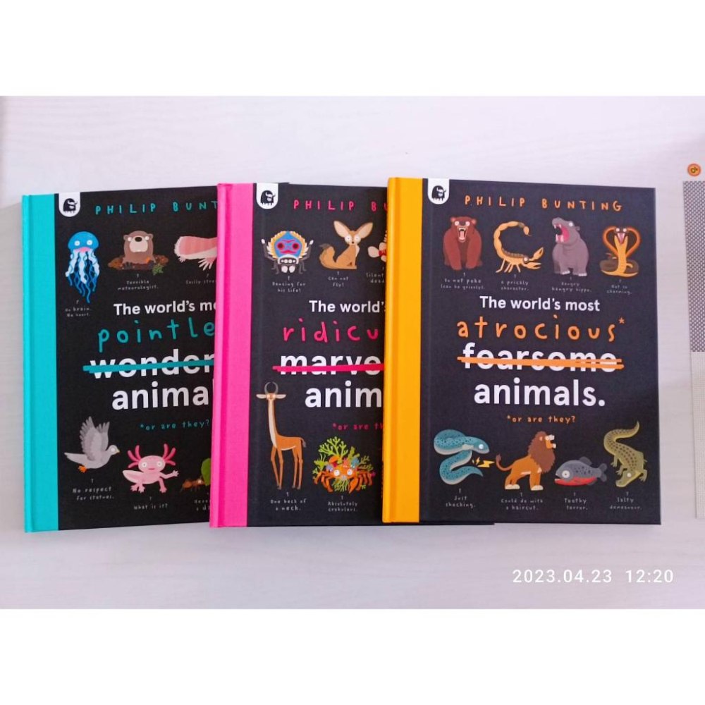 現貨🍀精裝The World‘s Most Atrocious Animals最殘暴的動物🍀Philip Bunting - 缺書店【英文童書 ...