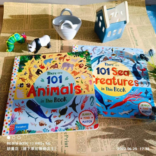 現貨英文翻翻書There Are 101 Animals /Sea Creatures in This Book🍀缺書店 - 缺書店【英文童書 ...