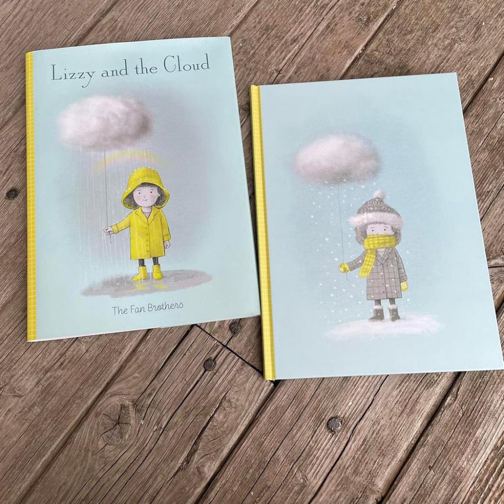 【贈音檔】訂購🍀精裝英文繪本Lizzy and the Cloud🍀 范恩兄弟The Fan Brothers🍀缺書店 - 缺書店【英文童書繪 ...