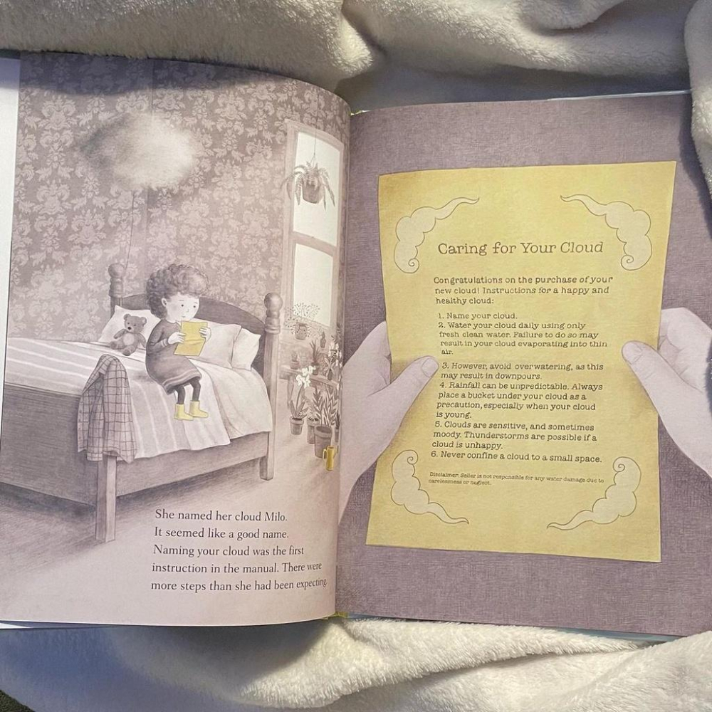 【贈音檔】訂購🍀精裝英文繪本Lizzy and the Cloud🍀 范恩兄弟The Fan Brothers🍀缺書店 - 缺書店【英文童書繪 ...