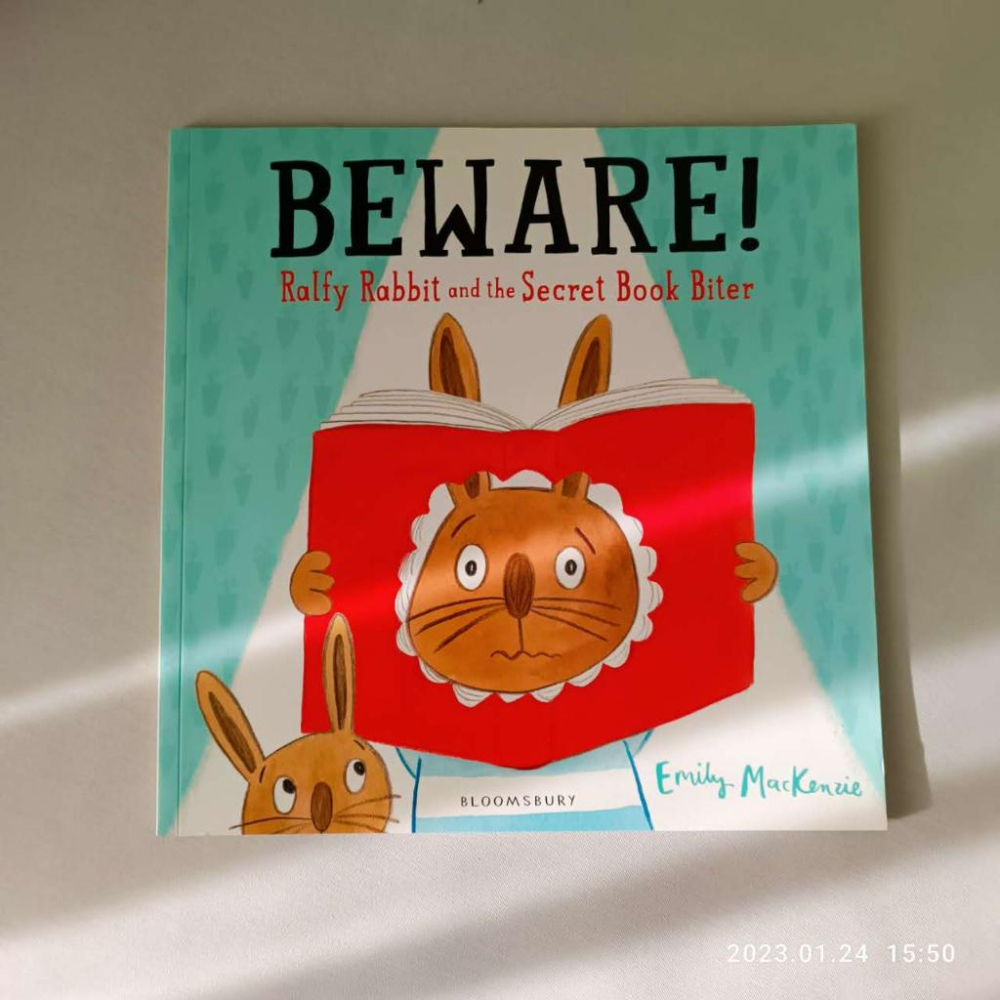 現貨🍀Beware! Ralfy Rabbit and The Book Biter🍀幽默有趣的故事鼓勵孩子對閱讀的熱愛 - 缺書店【英文童書 ...
