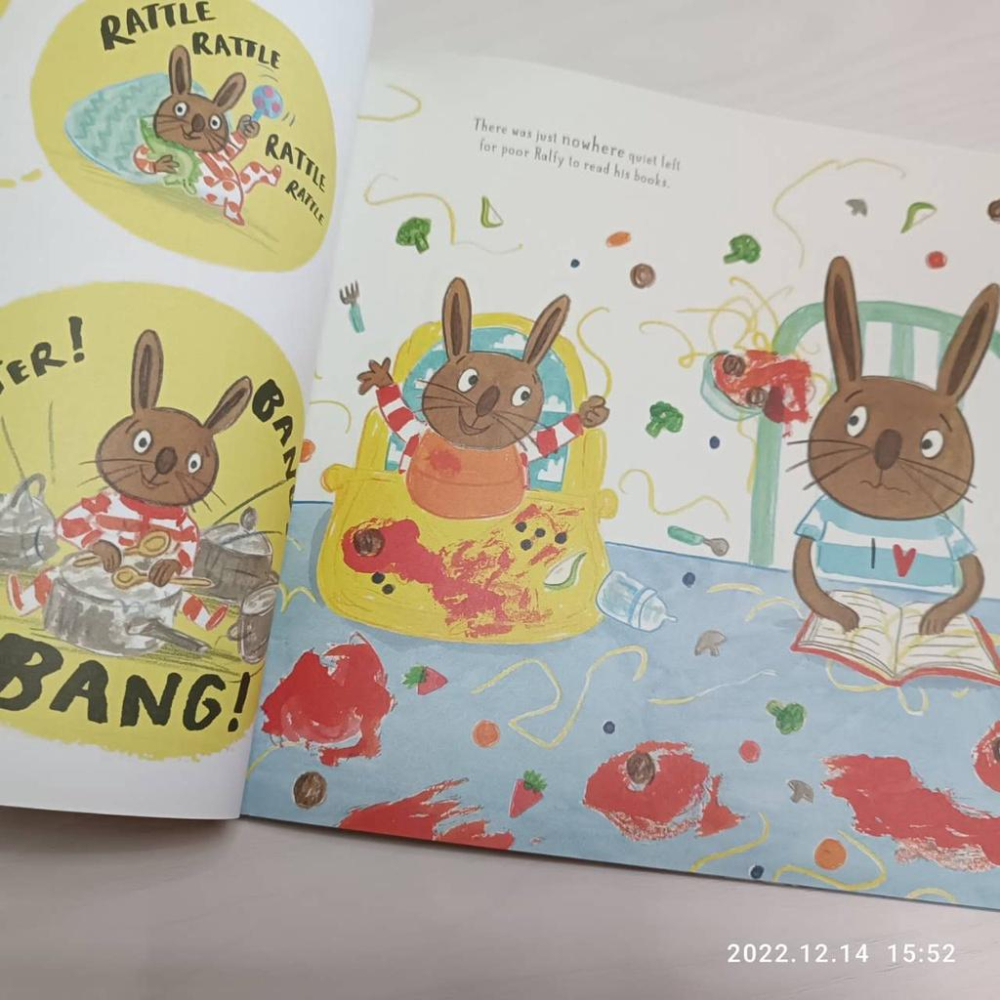 現貨🍀Beware! Ralfy Rabbit and The Book Biter🍀幽默有趣的故事鼓勵孩子對閱讀的熱愛 - 缺書店【英文童書 ...