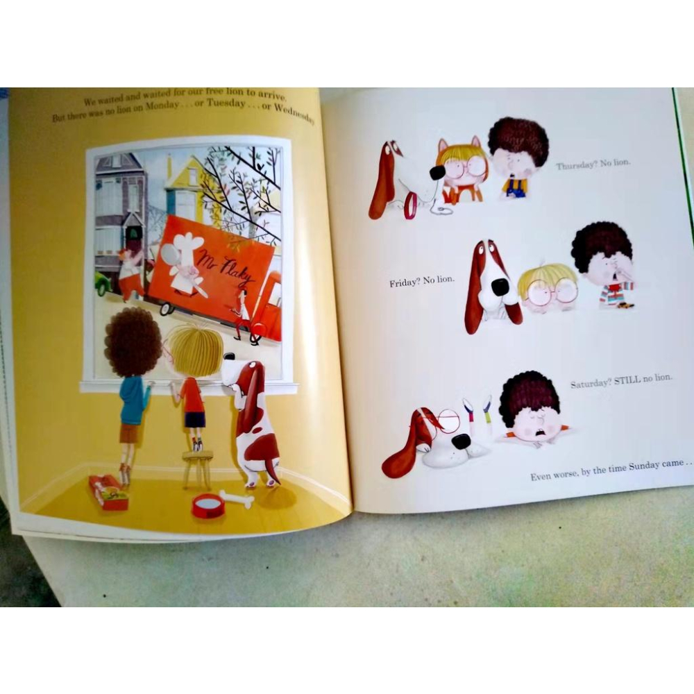 現貨🍀平裝英文幽默繪本There＇s A Lion in My Cornflakes🍀Michelle Robinson - 缺書店【英文童書 ...