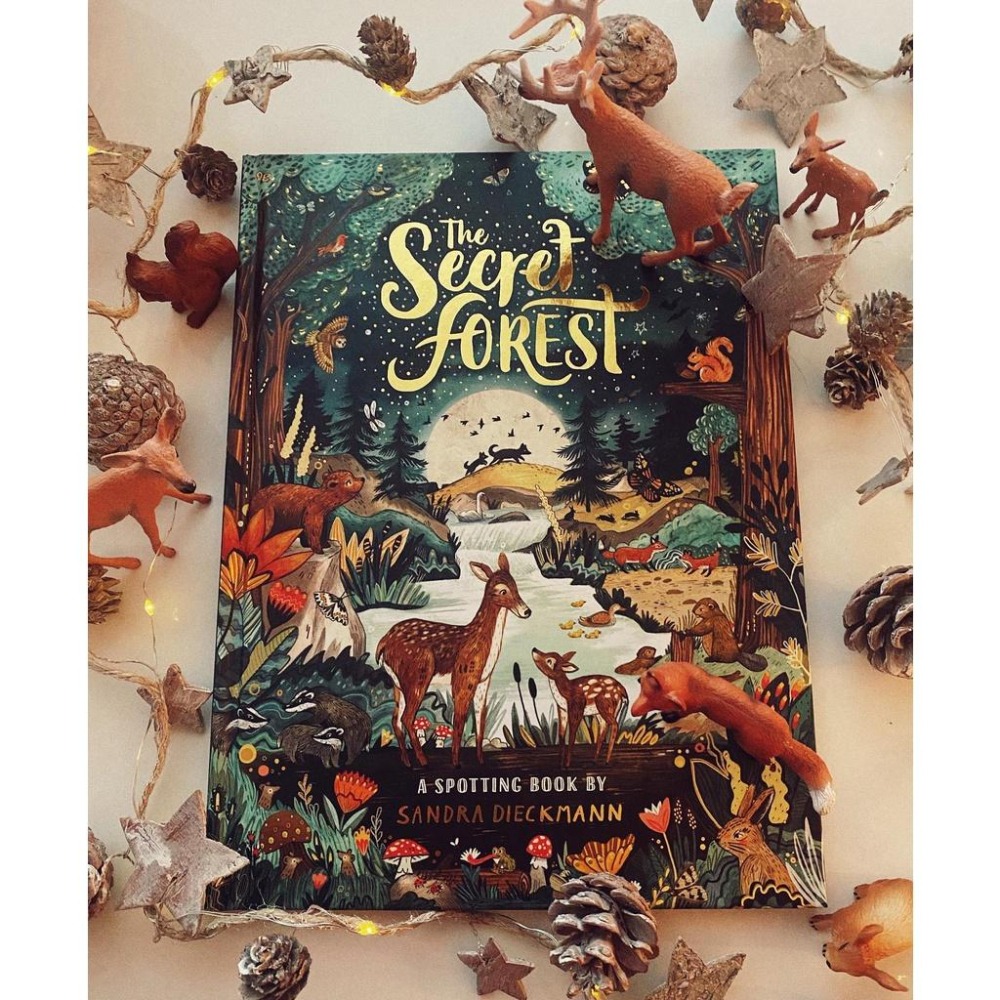 現貨🍀精裝英文繪本The Secret Forest🍀Sandra Dieckmann開始森林的美妙旅程【缺書店】 - 缺書店【英文童書繪本 ...