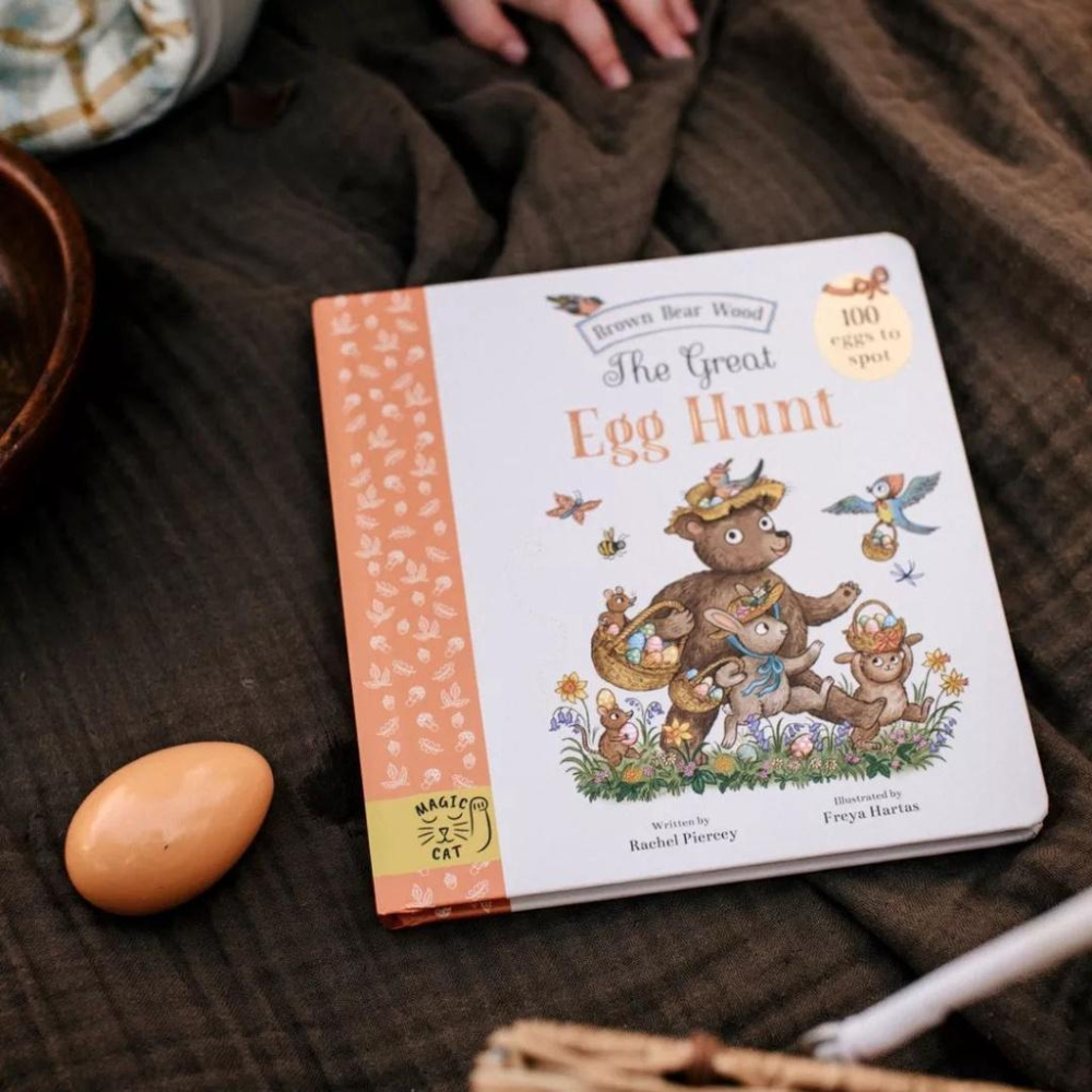 現貨🍀英文硬頁書 The Great Egg Hunt 尋找100顆蛋🍀Freya Hartas🍀細膩夢幻復古插圖 - 缺書店【英文童書繪本 ...