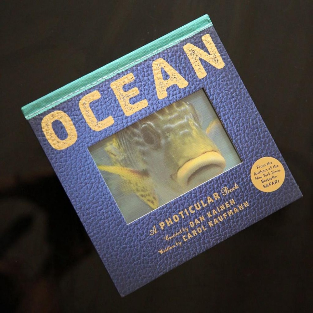 訂購🍀精裝英文Ocean: A Photicular Book🍀多視角會動的3D立體影像書【店內還有同系列的其它書籍】 - 缺書店【英文童書繪 ...