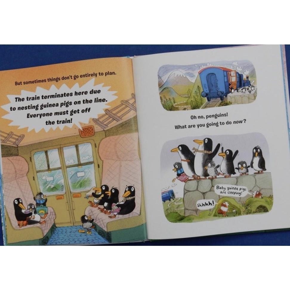 經典精裝英文繪本Super Duper Penguin Slide 【英國版】Leonie Lord🍀缺書店 - 缺書店【英文童書繪本專賣】請 ...