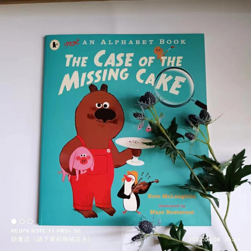 現貨Not an Alphabet Book: The Case of the Missing Cake不一樣有趣字母書 - 缺書店【英文童書 ...