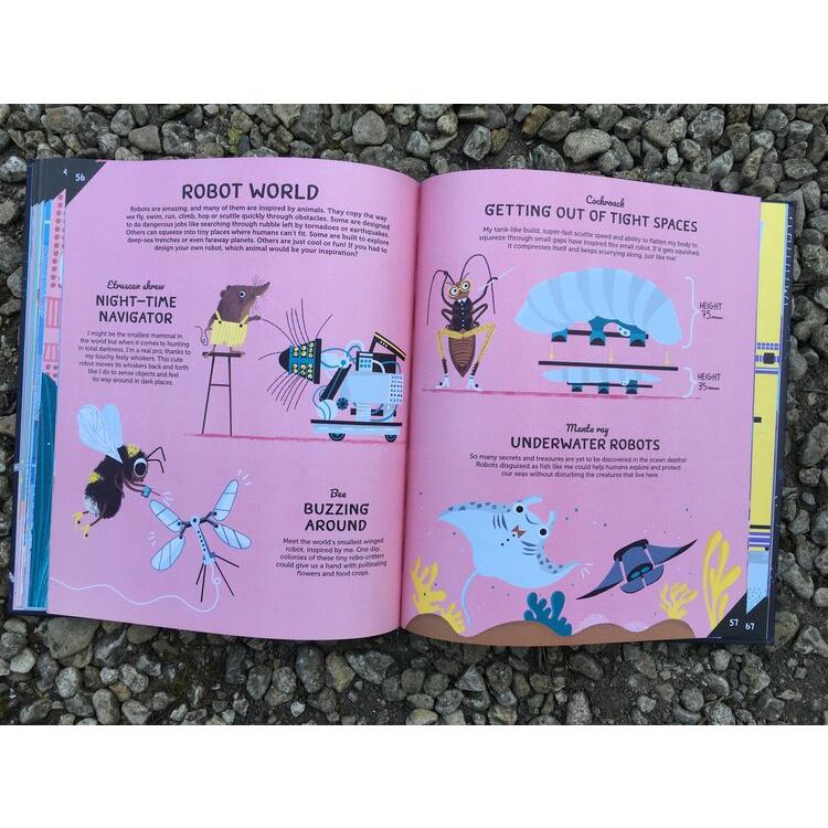 精裝英文科普🍀Invented by Animals: Meet the creature....由動物帶給我們的發明 - 缺書店【英文童書繪 ...