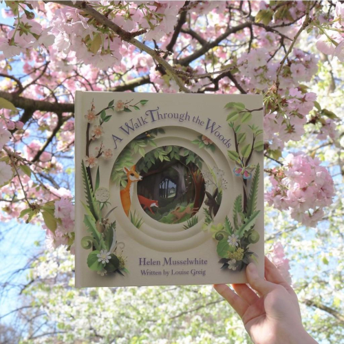 現貨🍀精美英文立體剪紙書 A Walk Through the Woods🍀身臨其境的剪紙世界/迷人的森林 - 缺書店【英文童書繪本專賣】請 ...