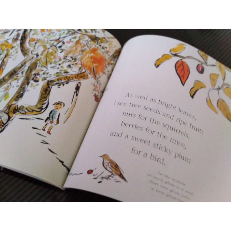 現貨🍀英文平裝繪本The Things That I LOVE about TREES樹的四季🍀水彩和水墨插圖🍀缺書店 - 缺書店【英文童書繪 ...