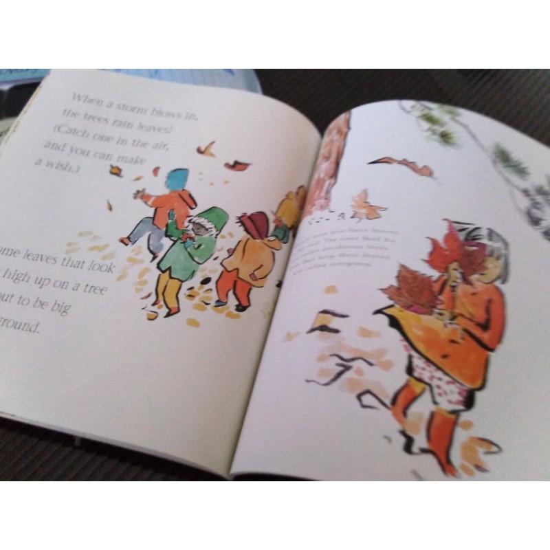 現貨🍀英文平裝繪本The Things That I LOVE about TREES樹的四季🍀水彩和水墨插圖🍀缺書店 - 缺書店【英文童書繪 ...