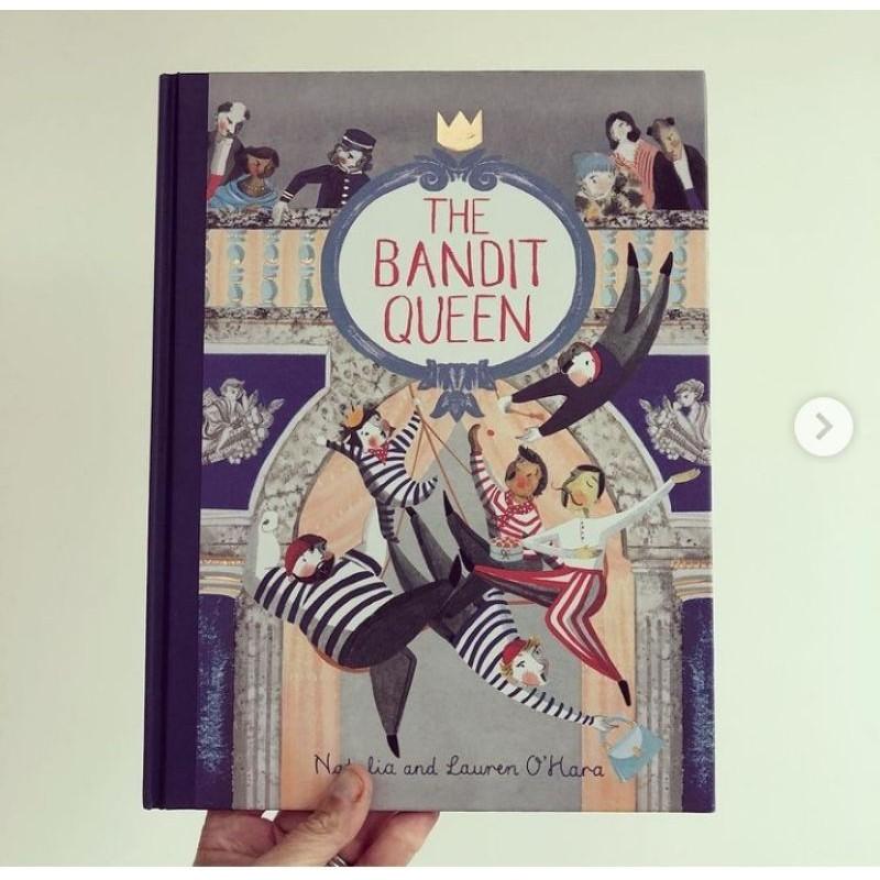 訂購🍀平裝英文繪本The Bandit Queen🍀Natalia O＇Hara和Lauren O＇Hara🍀水墨畫風格 - 缺書店【英文童書 ...