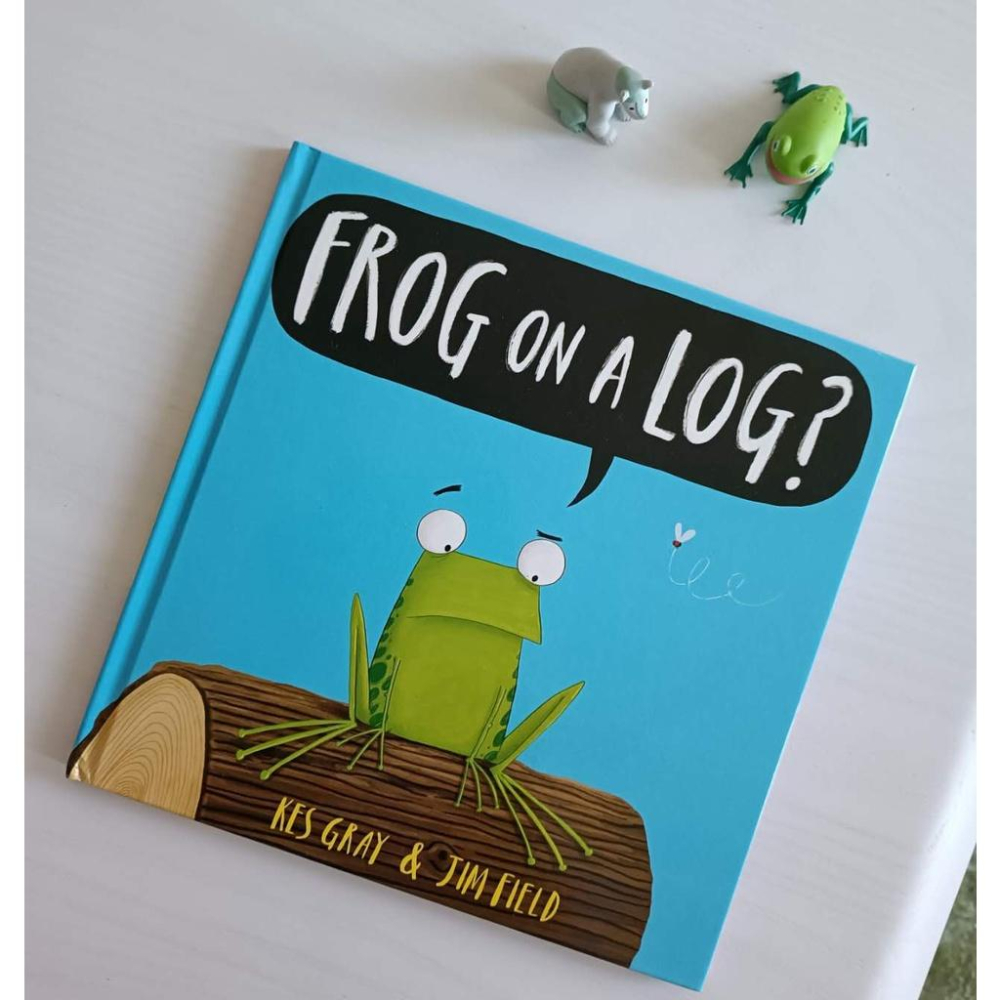 【贈音檔】現貨 🍀精裝英文幽默繪本Frog on a Log? Oi Frog系列押韻🍀Jim Field - 缺書店【英文童書繪本專賣】請 ...