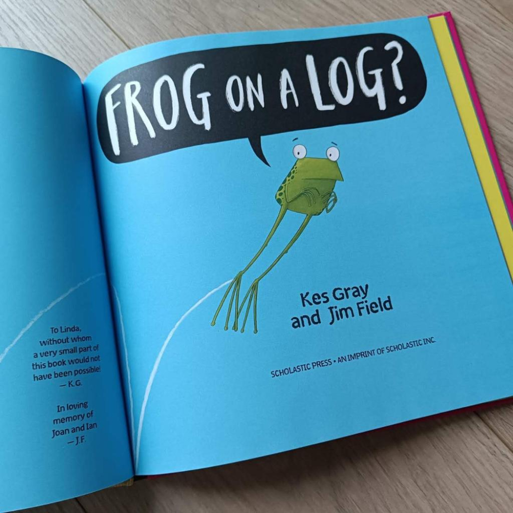 【贈音檔】現貨 🍀精裝英文幽默繪本Frog on a Log? Oi Frog系列押韻🍀Jim Field - 缺書店【英文童書繪本專賣】請 ...