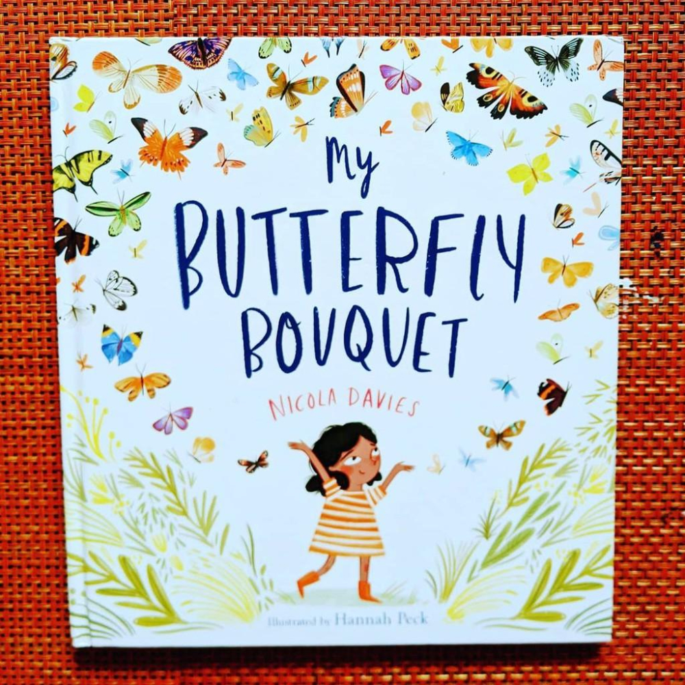 訂購🍀平裝英文繪本My Butterfly Bouquet🍀插畫家Nicola Davies🍀小女孩和蝴蝶 - 缺書店【英文童書繪本專賣】請 ...