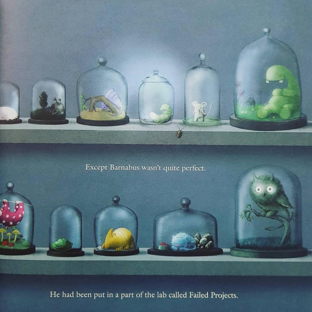 【贈音檔】現貨The Barnabus Project🍀做自己勇於面對不完美🍀the Fan Brothers范恩兄弟 - 缺書店【英文童書繪 ...