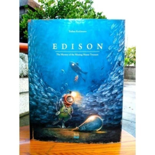精裝英文獲獎繪本 Edison:The Mystery of the Missing Mouse Treasure缺書店 - 缺書店【英文童書 ...
