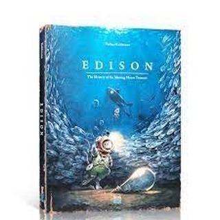 精裝英文獲獎繪本 Edison:The Mystery of the Missing Mouse Treasure缺書店 - 缺書店【英文童書 ...
