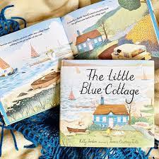 現貨🍀精装英文繪本The Little Blue Cottage🍀Jessica Courtney-Tickle色彩清新 - 缺書店【英文童書 ...