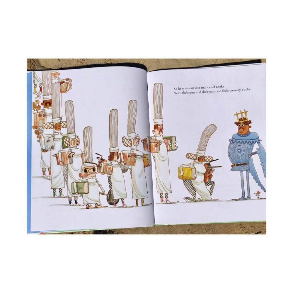 現貨幽默繪本The Cook and the King【贈音檔】Julia Donaldson & David Robe - 缺書店【英文童書 ...