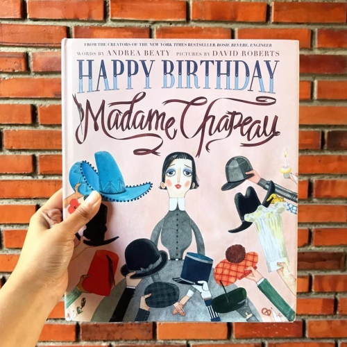 現貨🍀精裝英文Happy Birthday, Madame Chapeau🍀David Robert如時裝雜誌般的繪本 - 缺書店【英文童書繪 ...