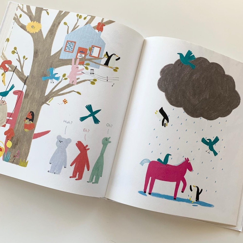 精裝英文繪本🍀A Very Late Story🍀插画家Marianna Coppo🍀缺書店 - 缺書店【英文童書繪本專賣】請購物時加LINE ...