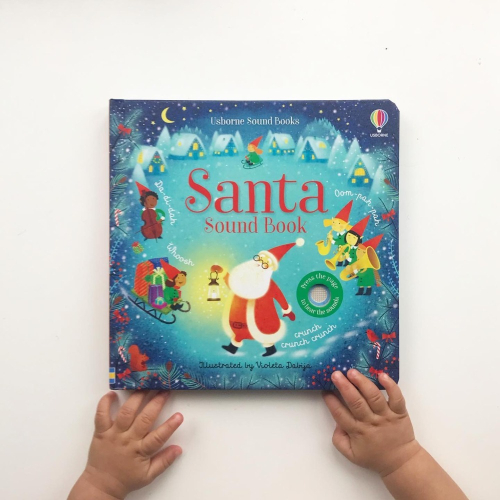缺書店🍀Usbornea英文啟蒙繪本硬頁音效書🍀Santa Sound Book🍀聖誕主題書 - 缺書店【英文童書繪本專賣】請購物時加LINE ...