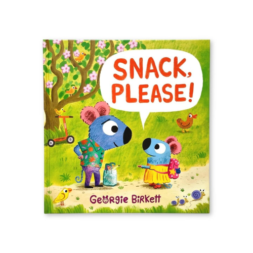 精裝英文繪本🍀Snack, Please !（英國版）🍀Georgie Birkett🍀缺書店 - 缺書店【英文童書繪本專賣】請購物時加 ...