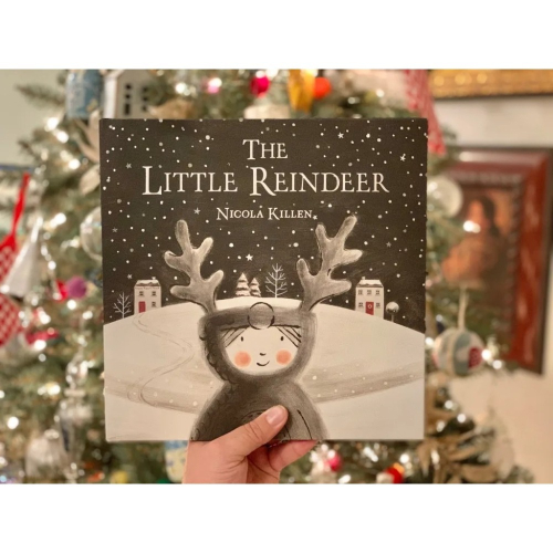 精裝英文聖誕主題繪本The Little Reindeer🍀Nicola Killen🍀燙金和鏤空設計🍀缺書店 - 缺書店【英文童書繪本專賣 ...